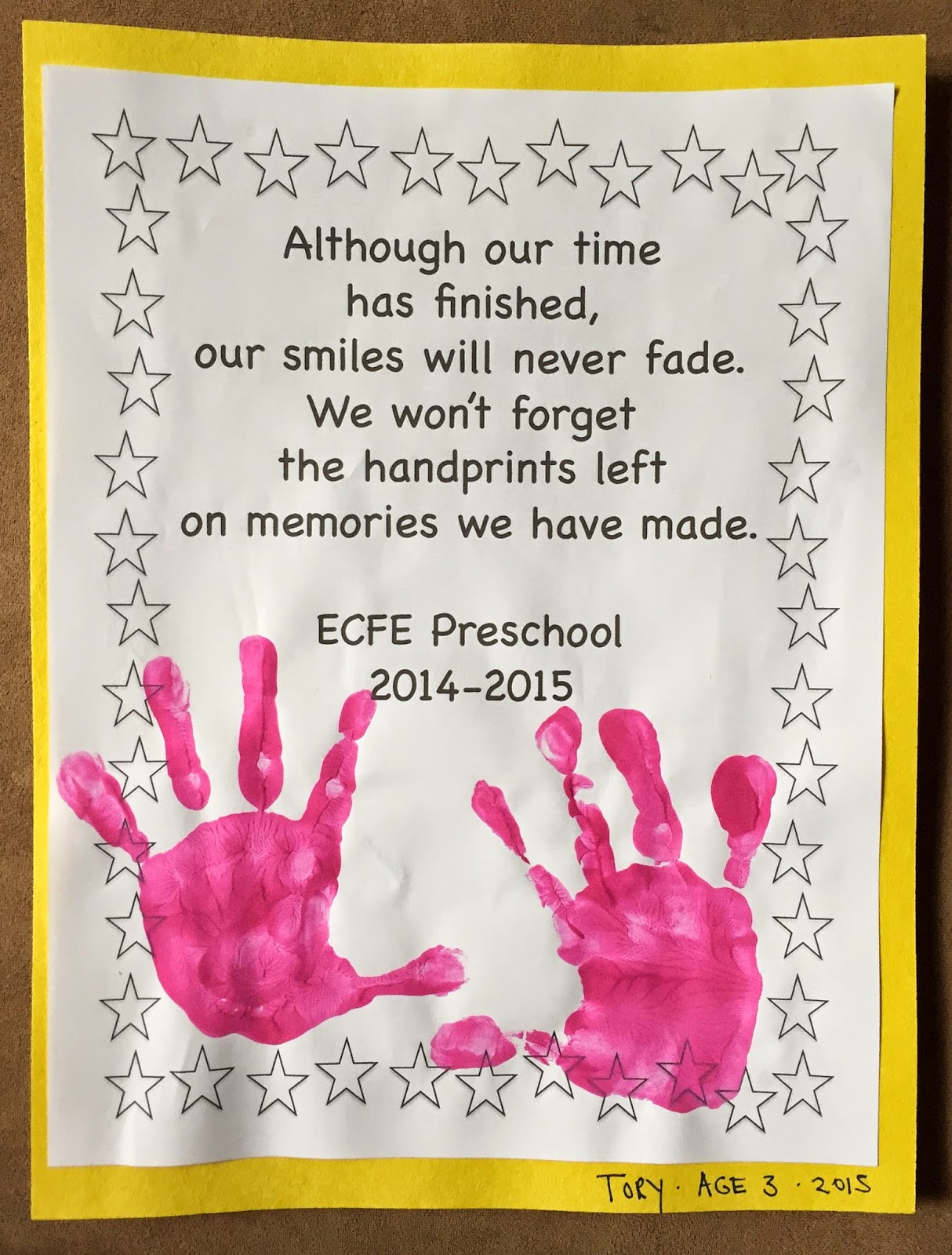 25 Ideas For End Of Year Preschool Craft Home Family Style And Art 