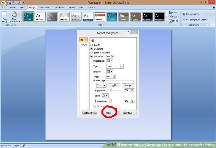 The Best How To Make A Birthday Card On Microsoft Word Home Family 